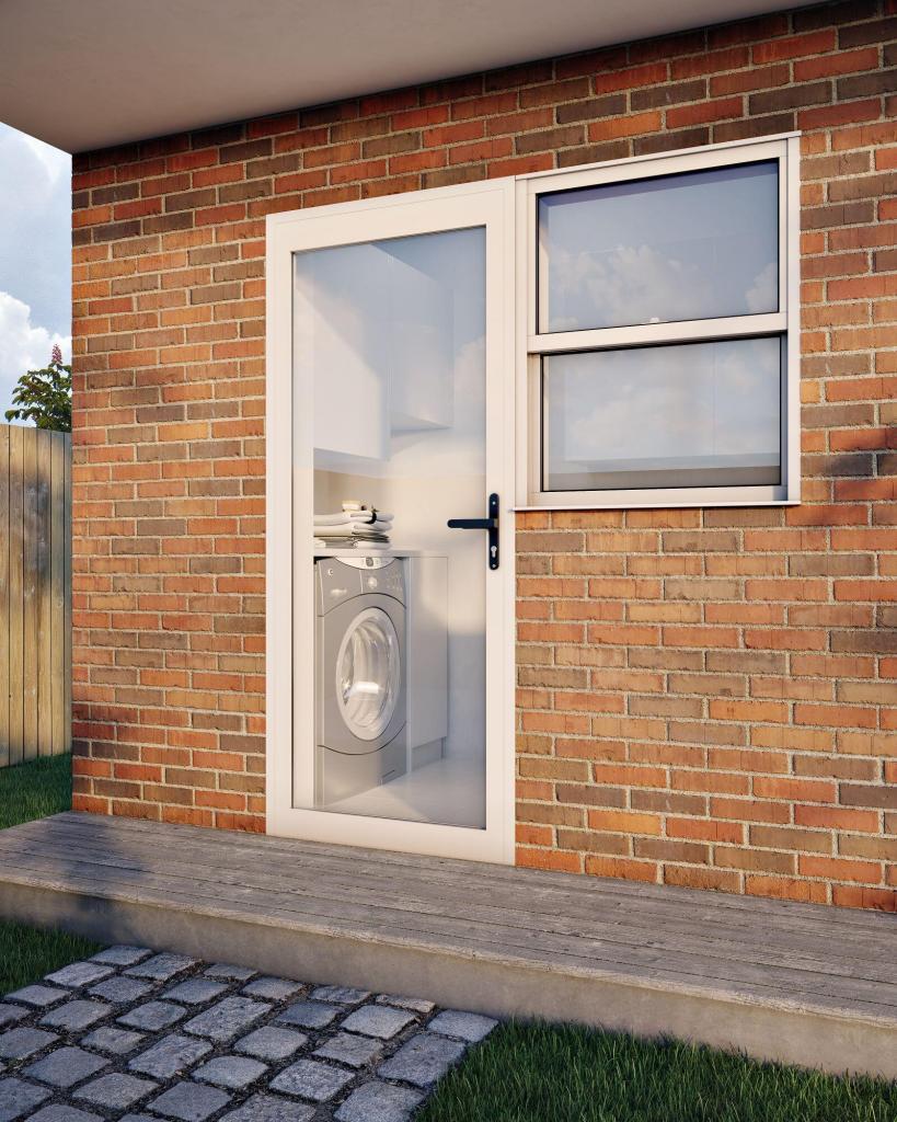 External Laundry Doors - Doors Plus