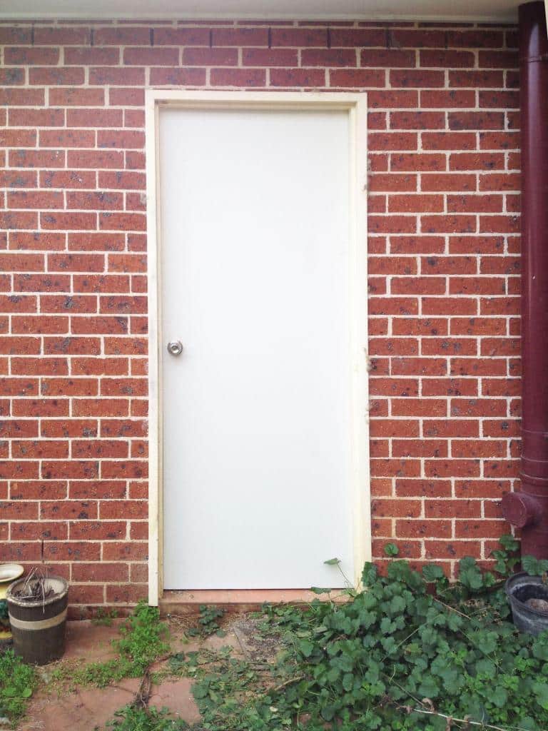 External Blockboard Construction - Doors Plus