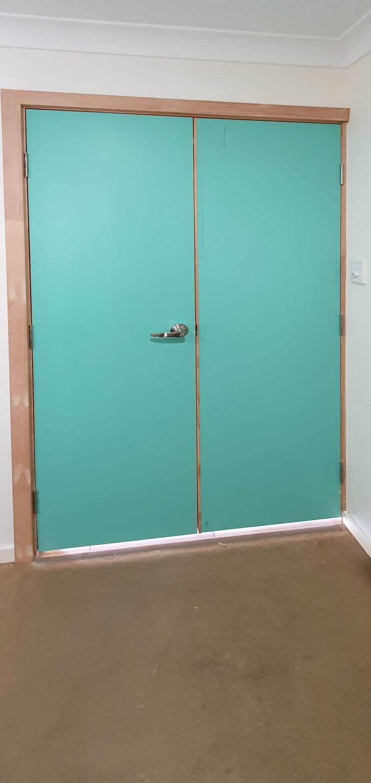 External Blockboard Construction - Doors Plus