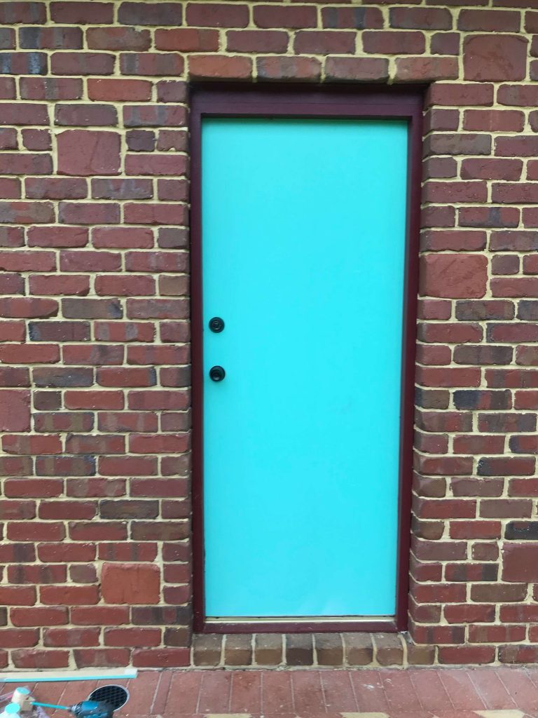 External Blockboard Construction - Doors Plus