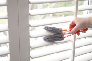 How to Clean Plantation Shutters - Doors Plus